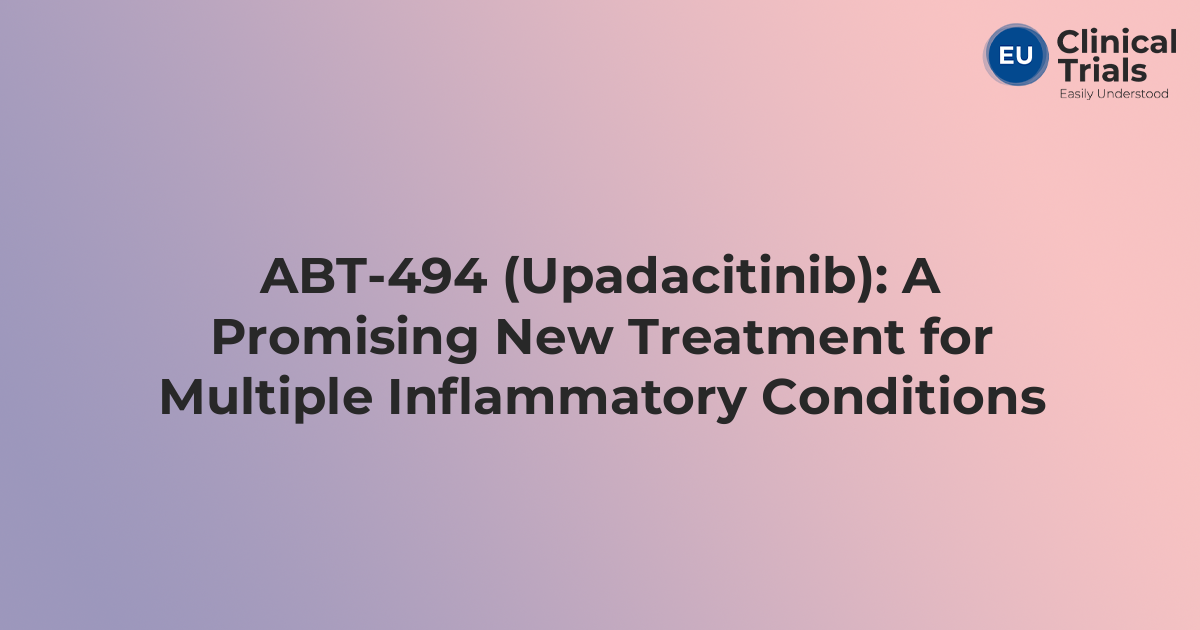 Abt-494 – Application in Therapy and Current Clinical Research