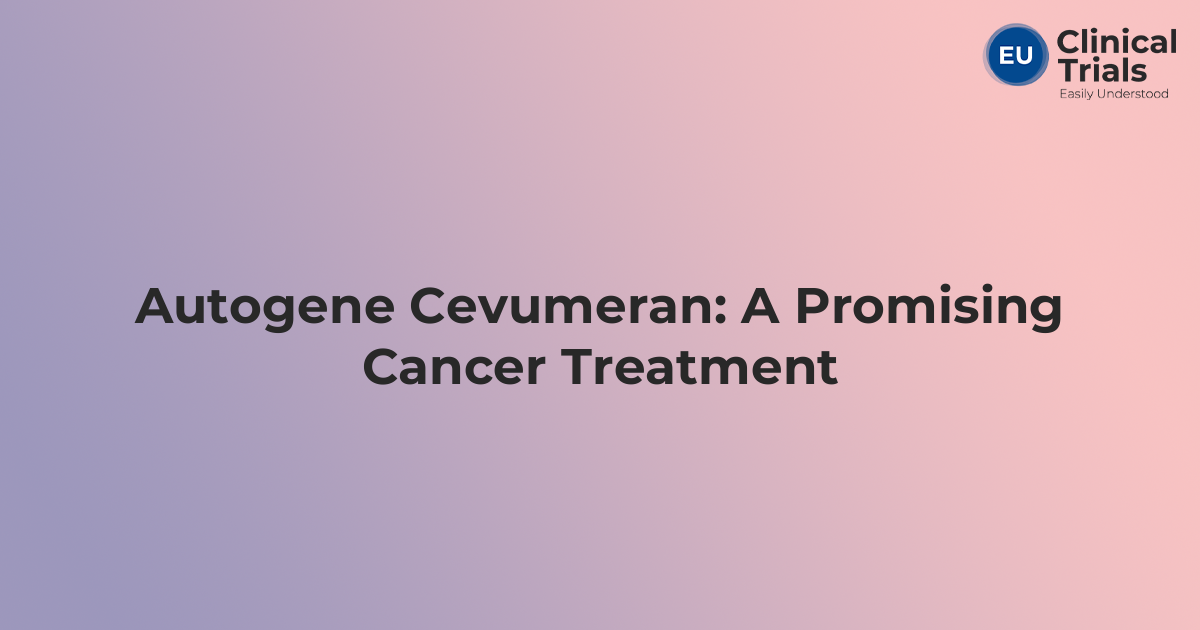 Autogene Cevumeran – Application in Therapy and Current Clinical Research