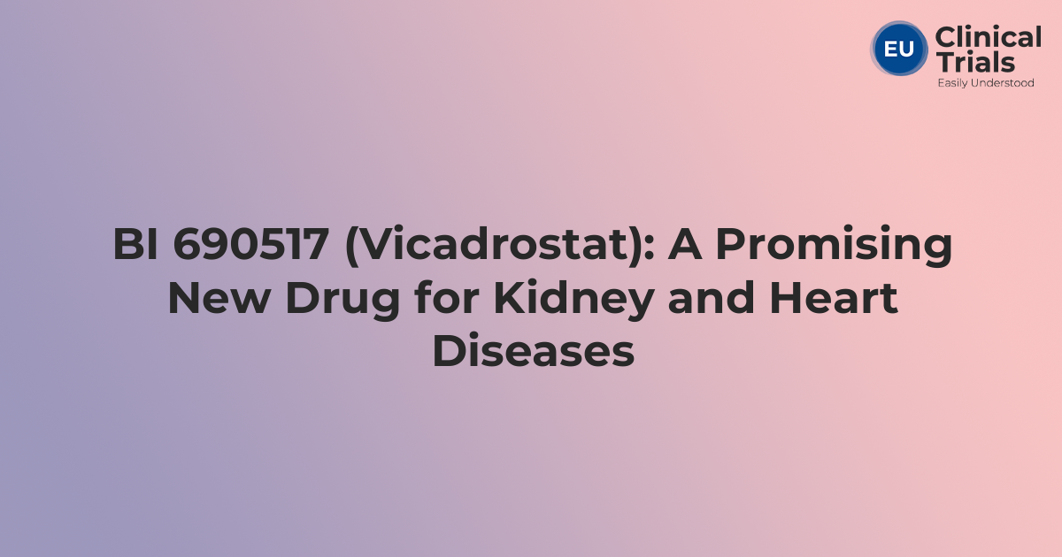 Bi 690517 – Application in Therapy and Current Clinical Research