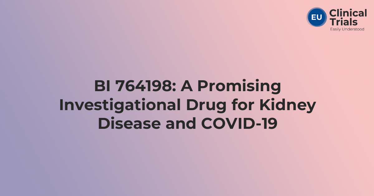 Bi 764198 – Application in Therapy and Current Clinical Research