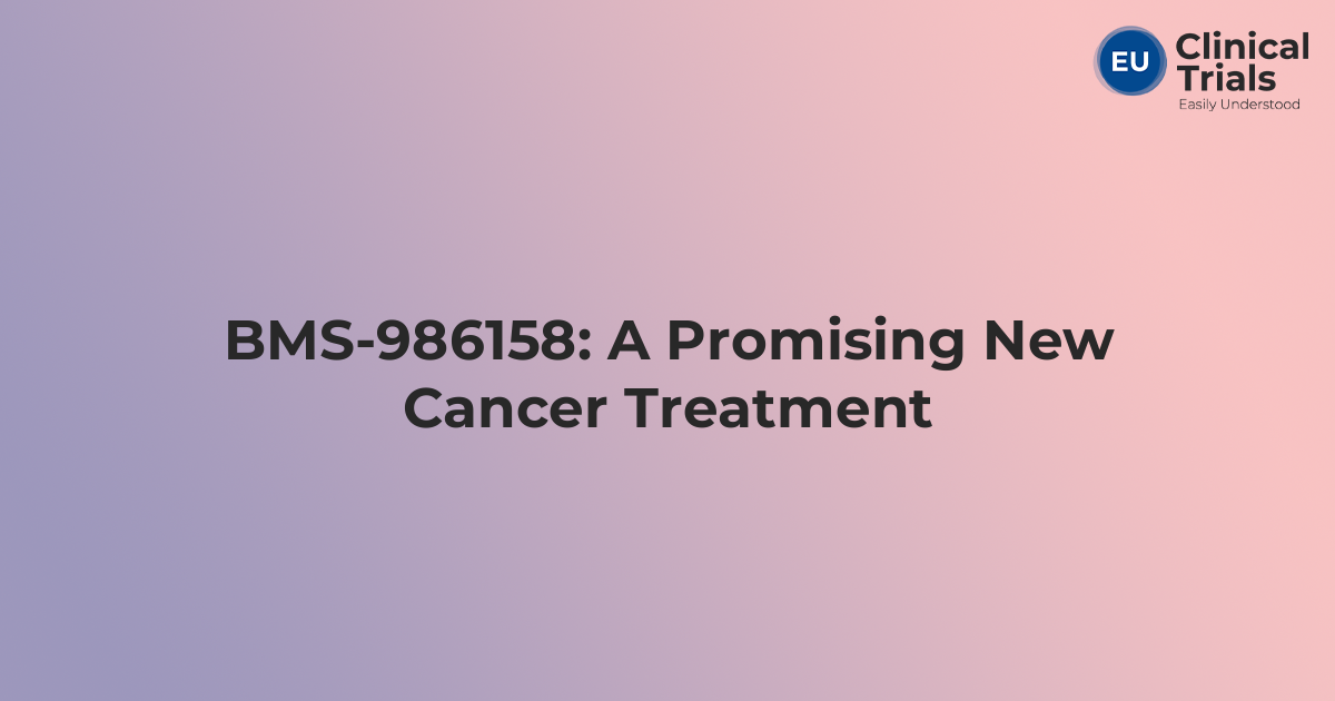 Bms-986158 – Application in Therapy and Current Clinical Research