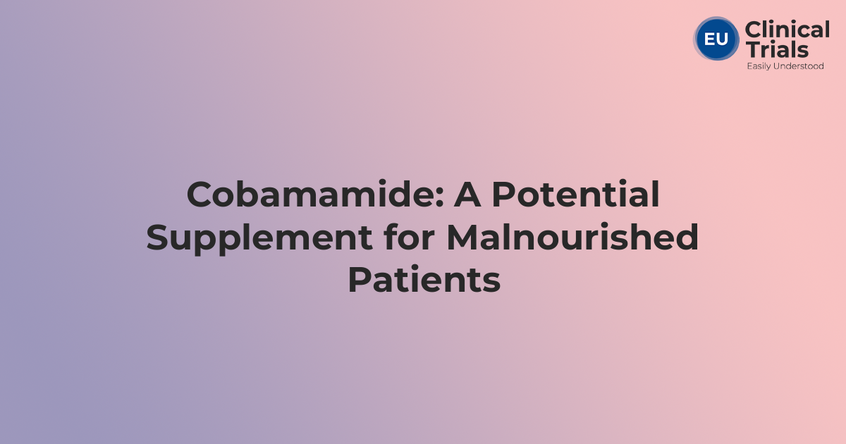 Cobamamide – Application in Therapy and Current Clinical Research