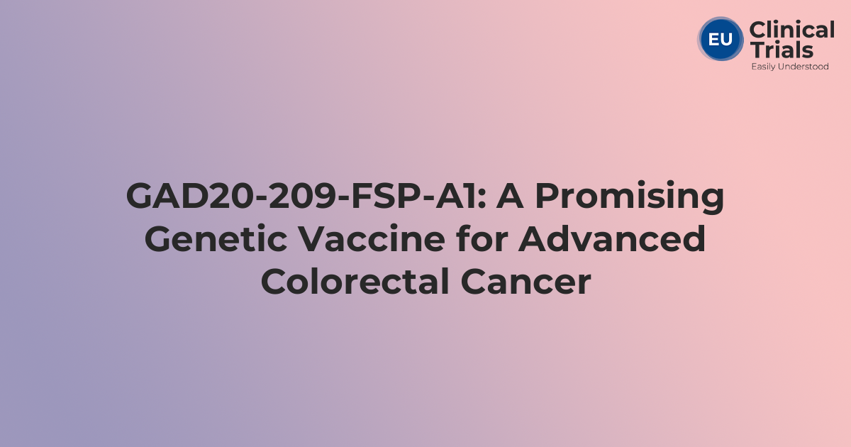 Gad20-209-Fsp-A1 – Application in Therapy and Current Clinical Research