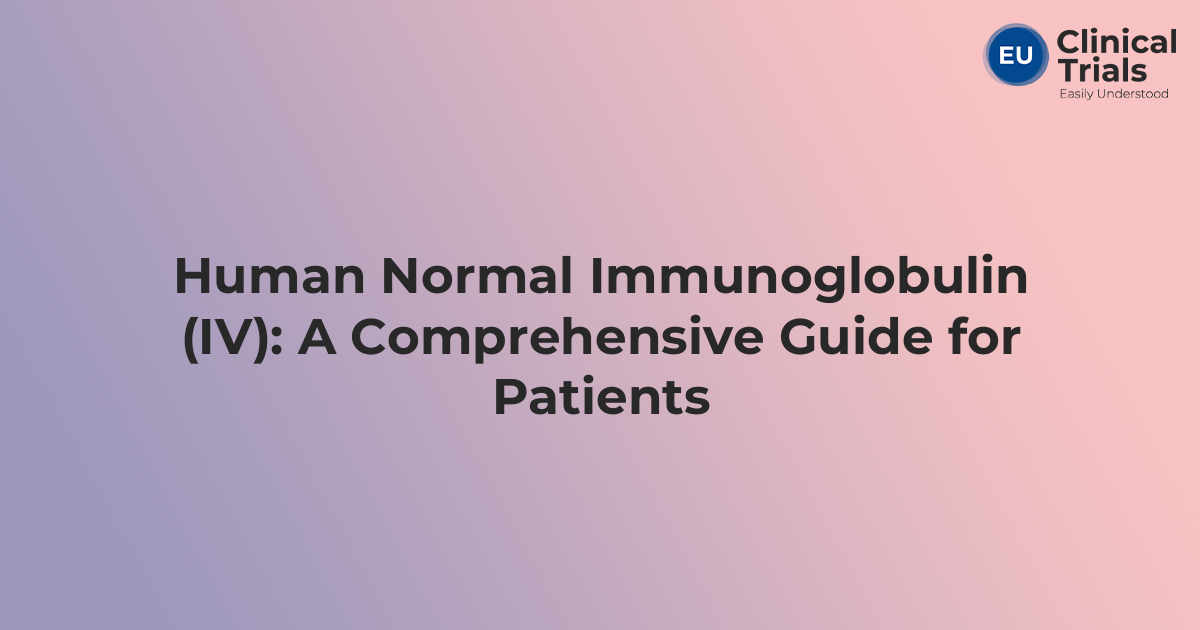 Human Normal Immunoglobulin (Iv) – Application in Therapy and Current ...