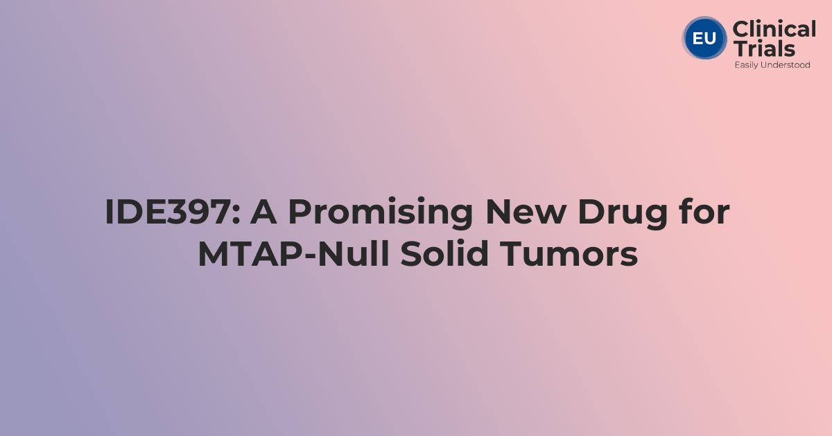 Ide397 – Application in Therapy and Current Clinical Research