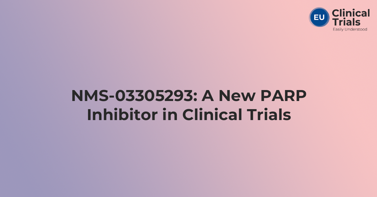 Nms-03305293 – Application in Therapy and Current Clinical Research