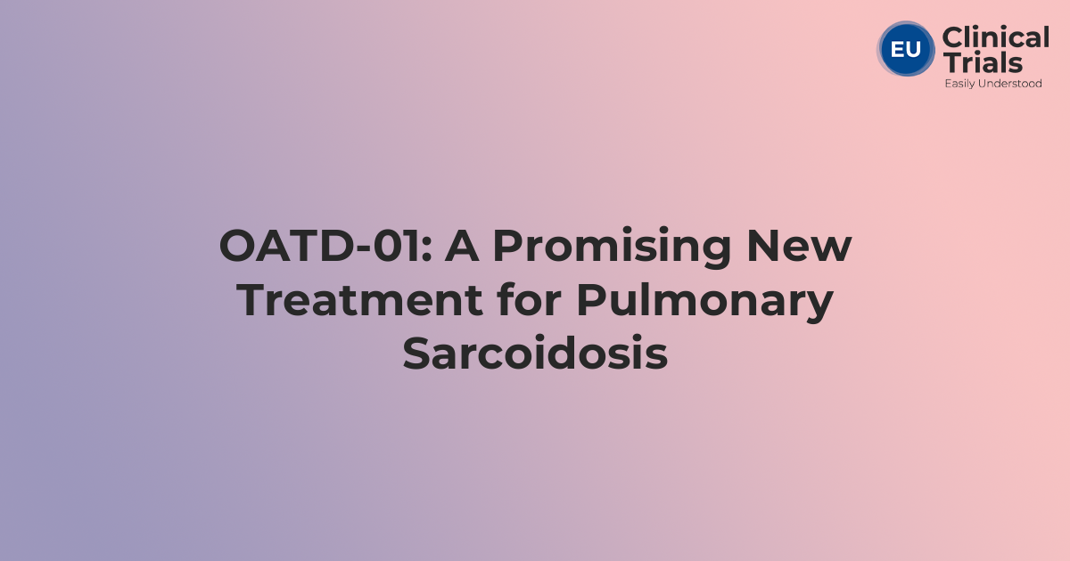 Oatd-01 – Application in Therapy and Current Clinical Research