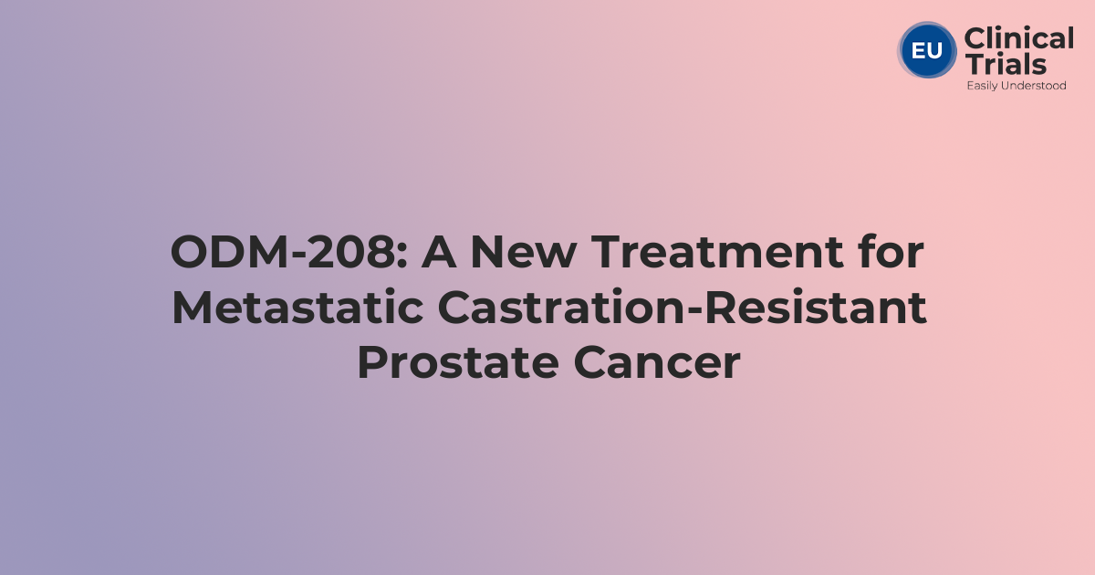 Odm-208 – Application in Therapy and Current Clinical Research
