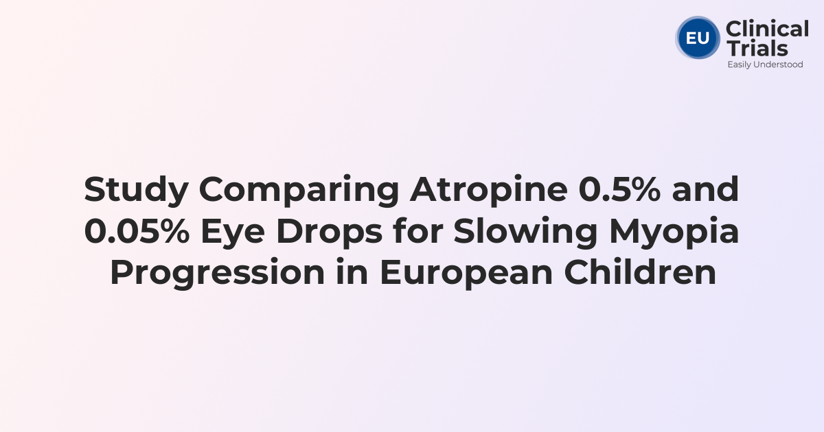 Comparison of Atropine 0.