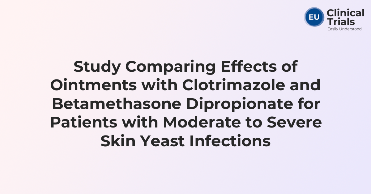 Study Comparing Effects of Ointments with Clotrimazole and ...