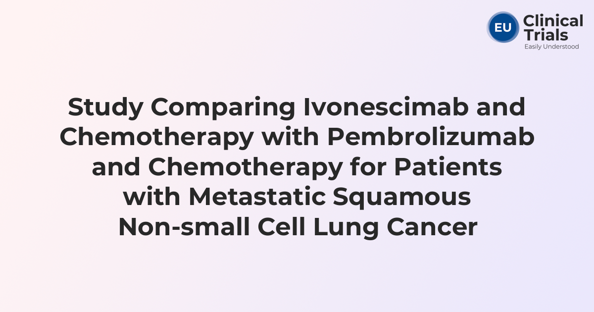 Study Comparing Ivonescimab and Chemotherapy with Pembrolizumab and ...