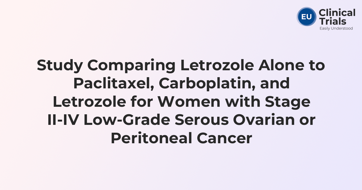 Study of Paclitaxel, Carboplatin and Letrozole Treatment Compared to ...