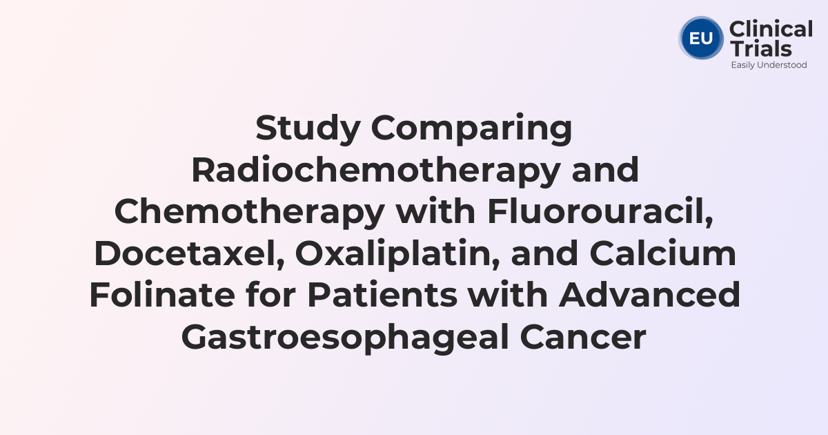 Study comparing chemotherapy with or without radiation therapy in ...