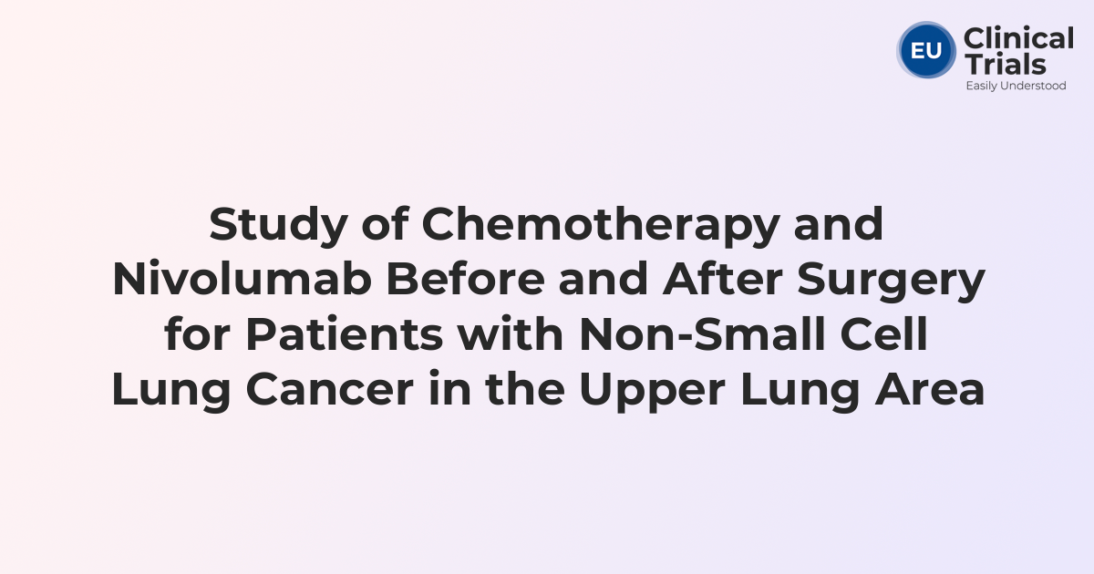 Study of Chemotherapy and Nivolumab Before and After Surgery for ...