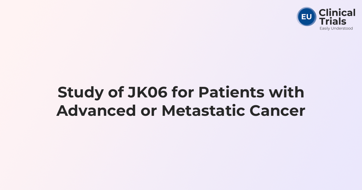 Study of JK06 for Patients with Advanced or Metastatic Cancer