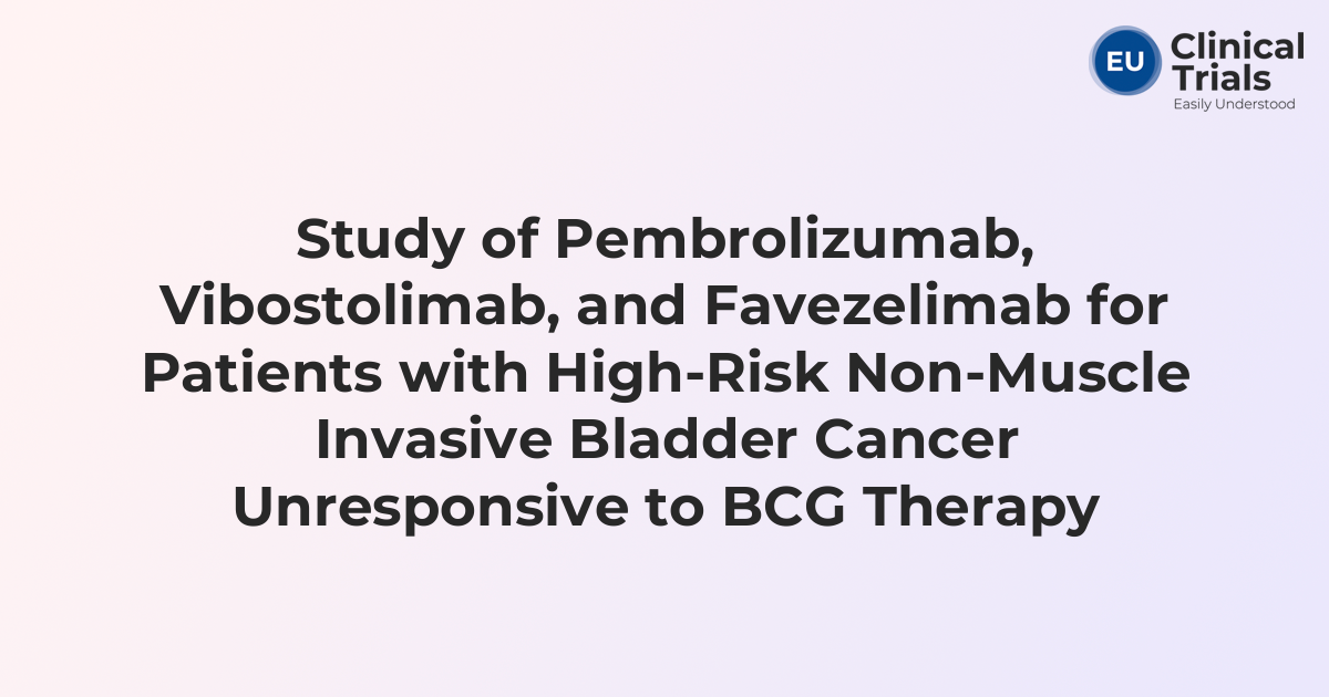 Study of Pembrolizumab, Vibostolimab, and Favezelimab for Patients with ...