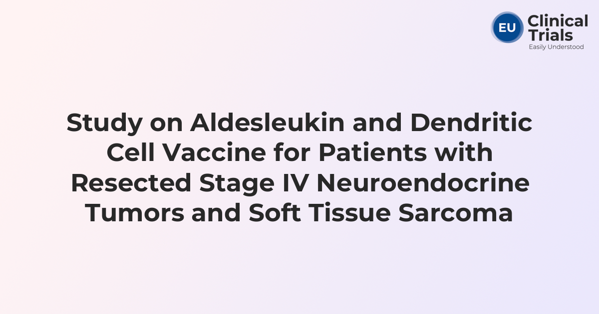 Study on Aldesleukin and Dendritic Cell Vaccine for Patients with ...