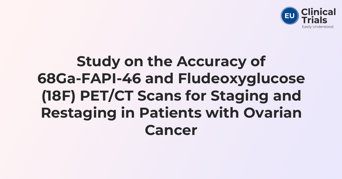 Study on the Accuracy of 68Ga-FAPI-46 and Fludeoxyglucose (18F) PET/CT ...