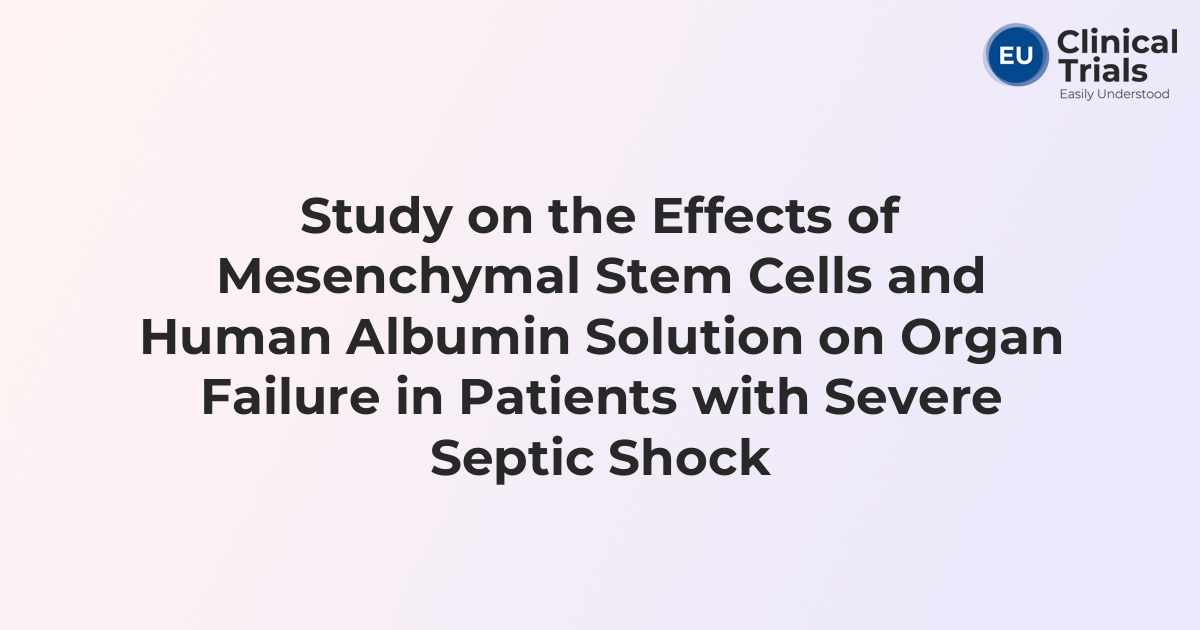 Study on the Effects of Mesenchymal Stem Cells and Human Albumin ...