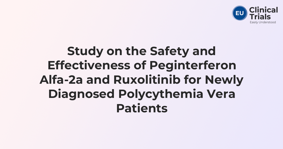 Study on the Safety and Effectiveness of Peginterferon Alfa-2a and ...