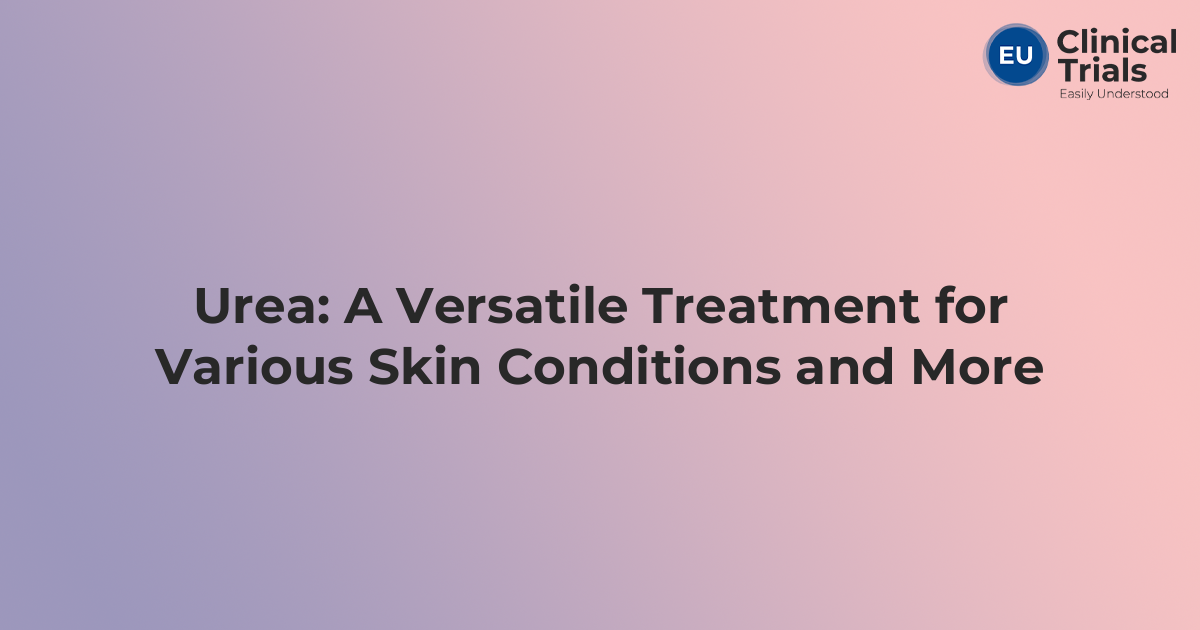 Urea – Application in Therapy and Current Clinical Research