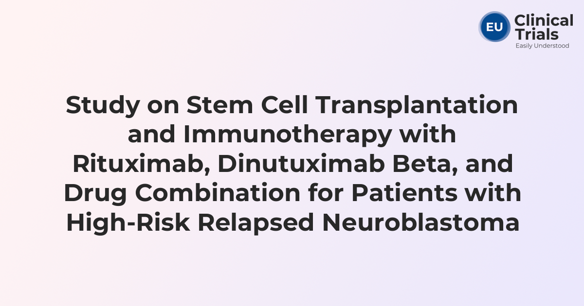 Study on Stem Cell Transplantation and Immunotherapy with Rituximab ...