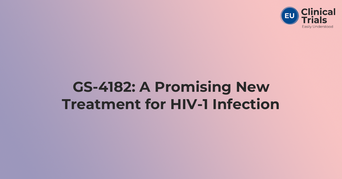 Gs-4182 – Application in Therapy and Current Clinical Research