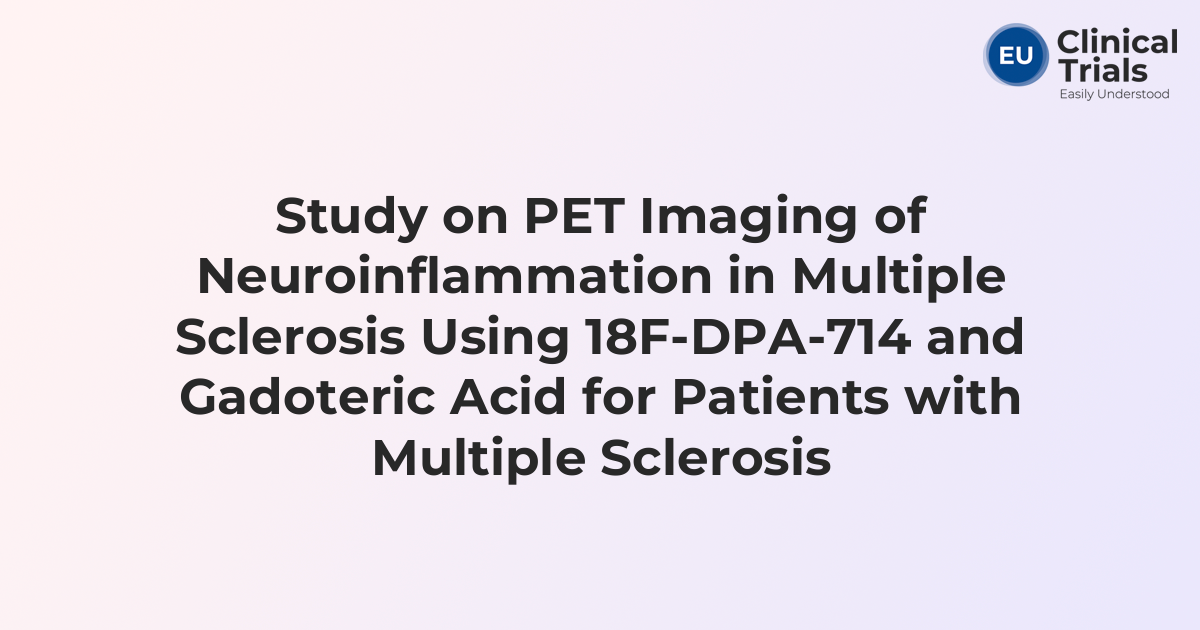 Study of [18F]-DPA-714 PET imaging to assess neuroinflammation in ...